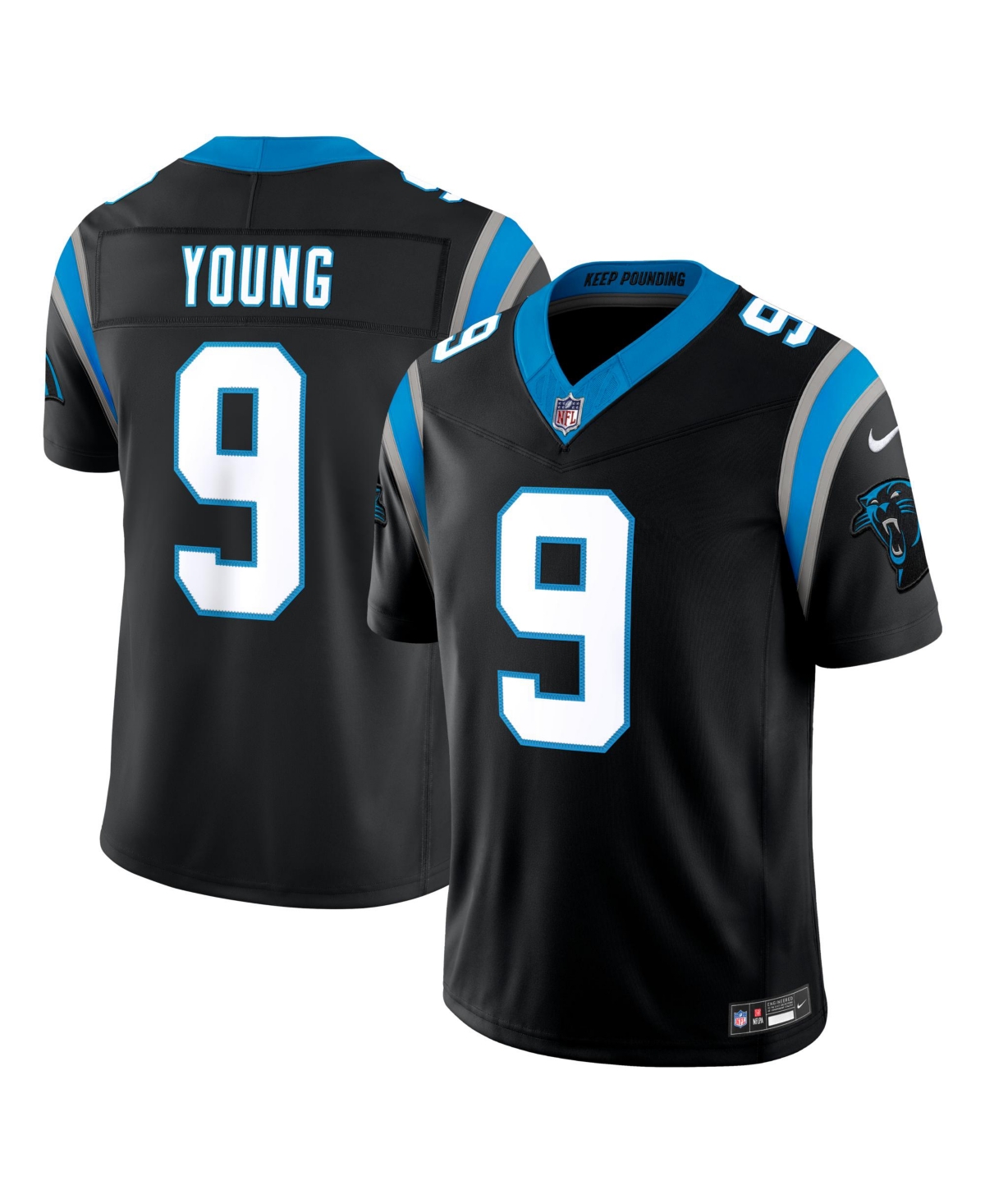 Click here for Nike Mens Bryce Young Black Carolina Panthers Vapo... prices