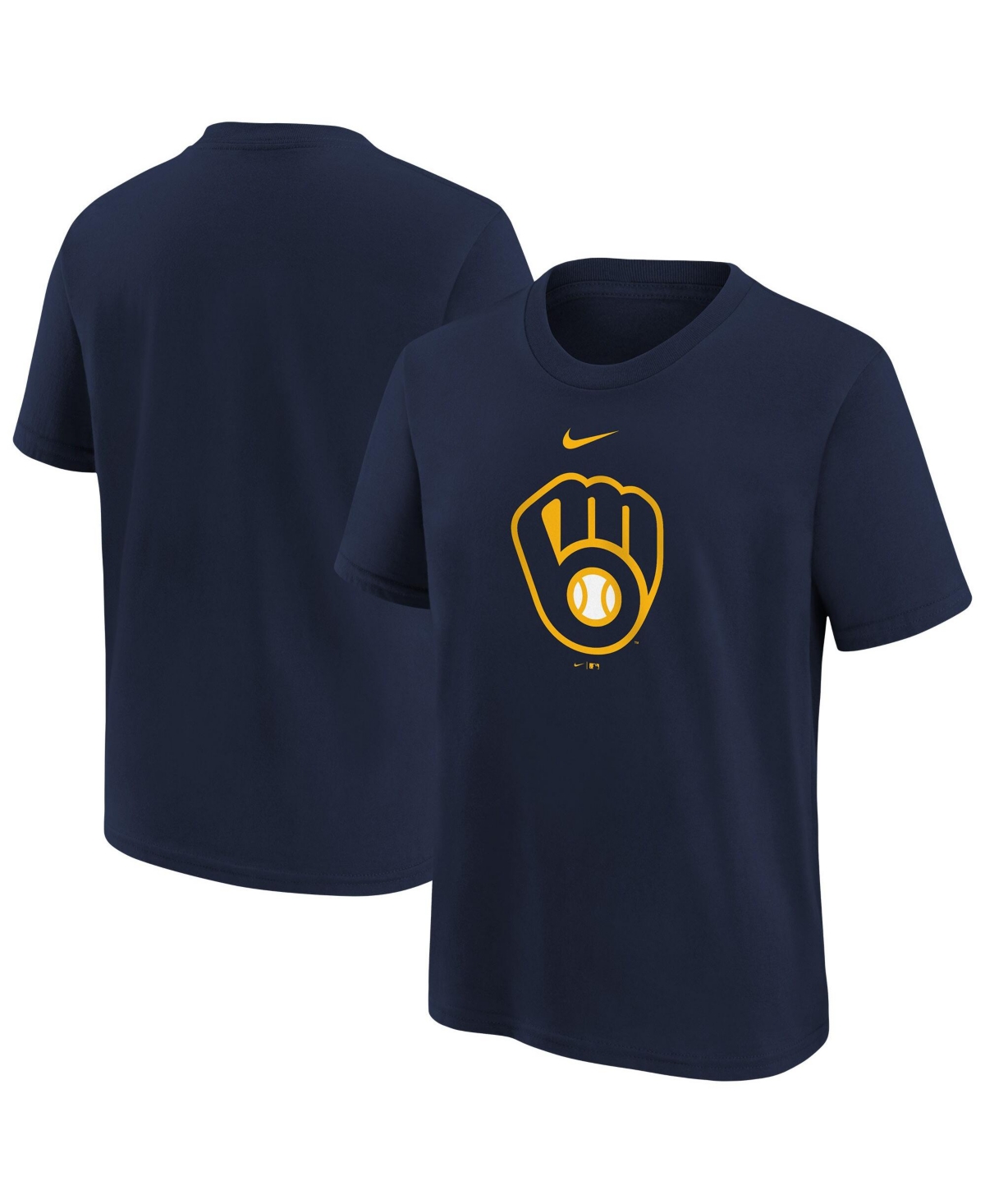 Click here for Nike Big Boys and Girls Navy Milwaukee Brewers Lar... prices