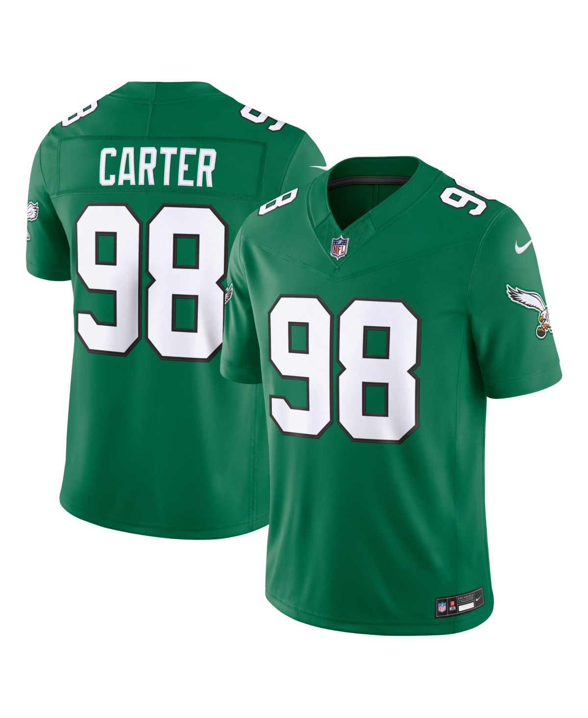Click here for Nike Mens Jalen Carter Kelly Green Philadelphia Ea... prices