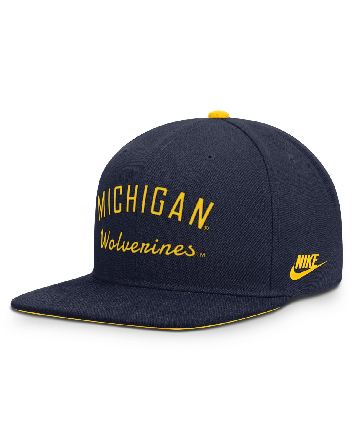 Click here for Nike Mens Navy Michigan Wolverines Legacy Snapback... prices