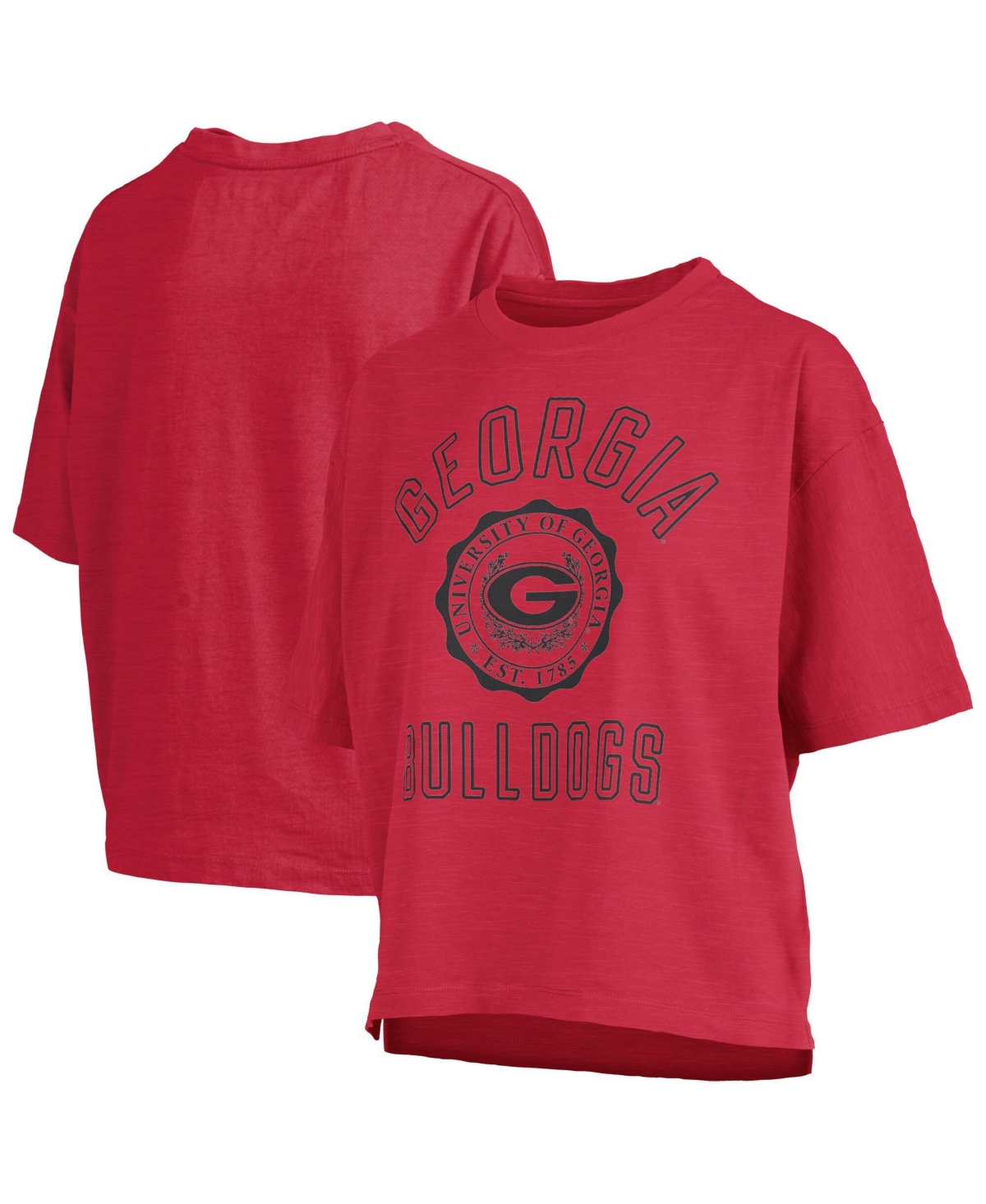 Click here for Pressbox Womens Red Georgia Bulldogs Motley Crew B... prices