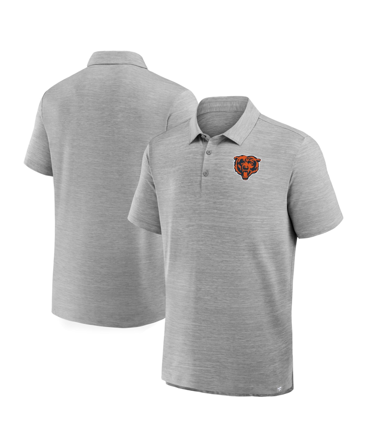 Click here for Fanatics Mens Heather Gray Chicago Bears Clutch Po... prices