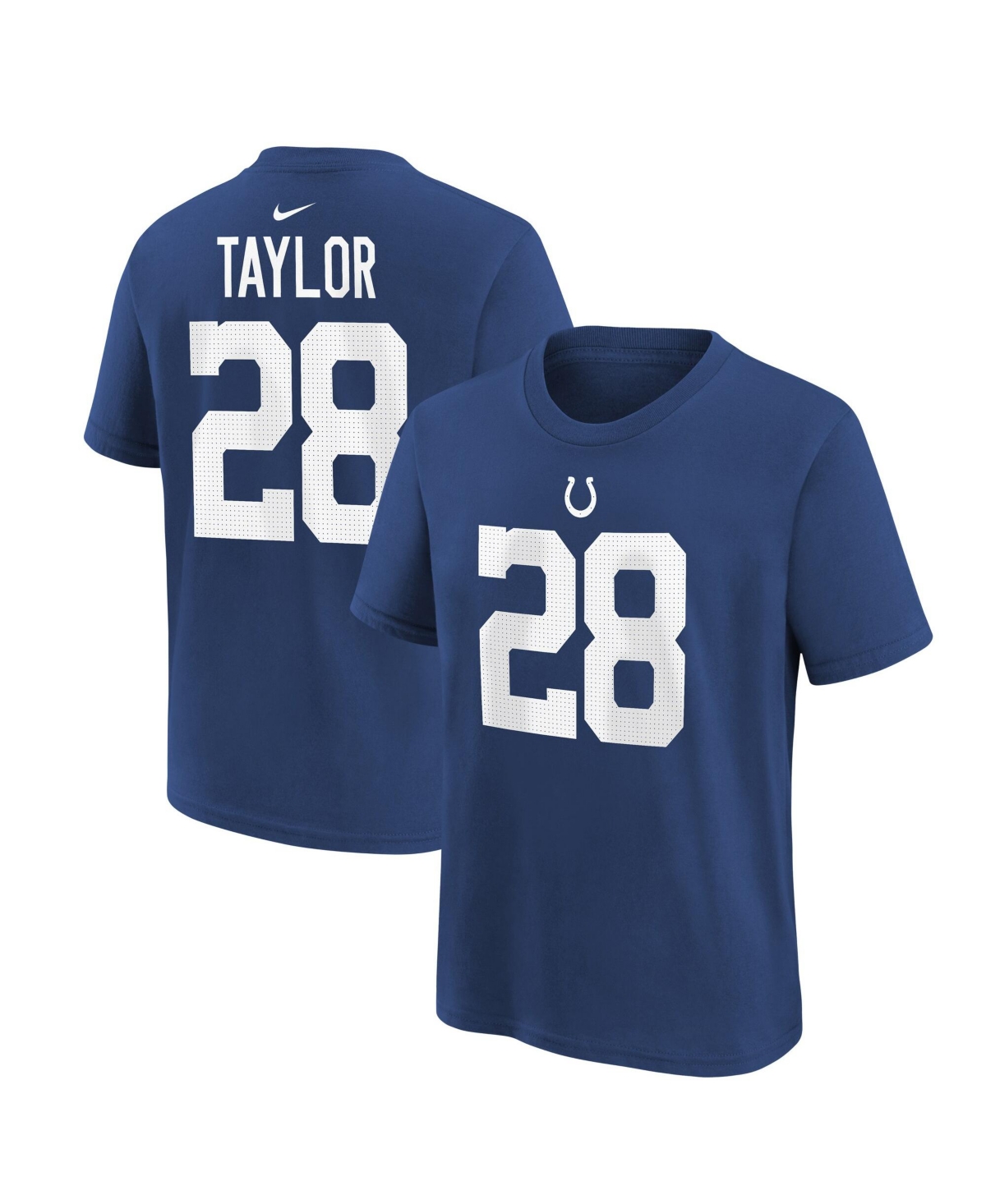 Click here for Nike Big Boys and Girls Jonathan Taylor Royal Indi... prices