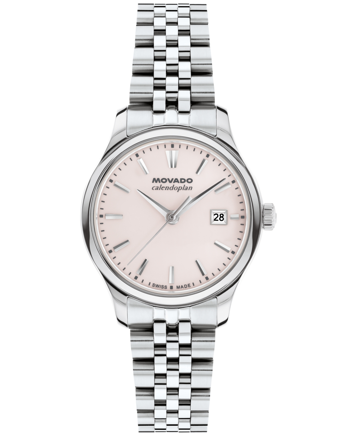 Click here for Movado Womens Calendoplan Swiss Quartz Stainless S... prices