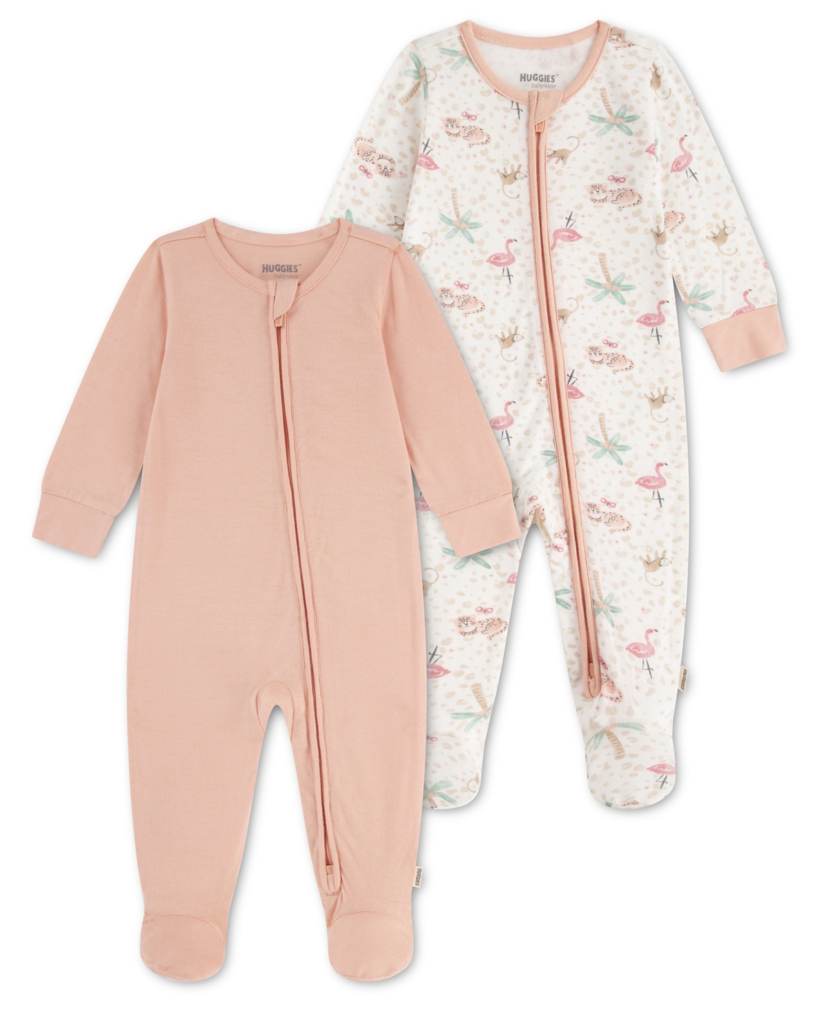Click here for Huggies Baby Girls Viscose Coverall  2-Pack - Cora... prices