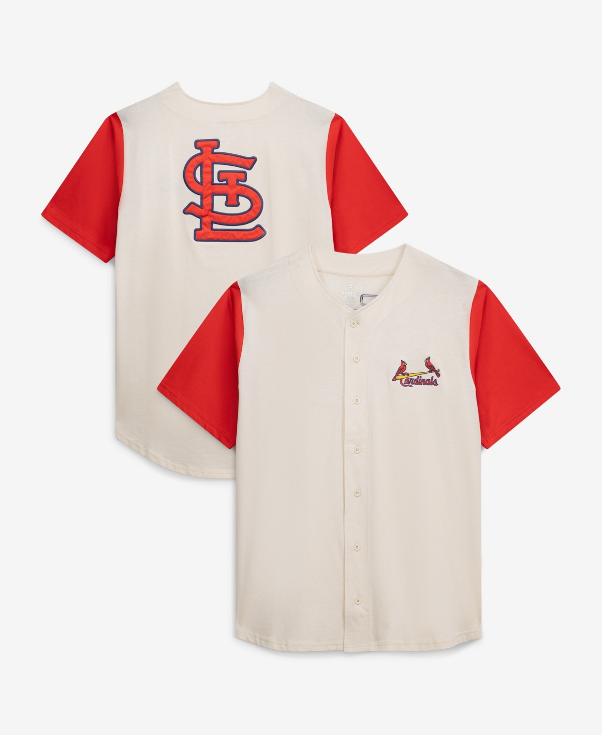 Click here for Fanatics Mens Profile Cream St. Louis Cardinals Bi... prices