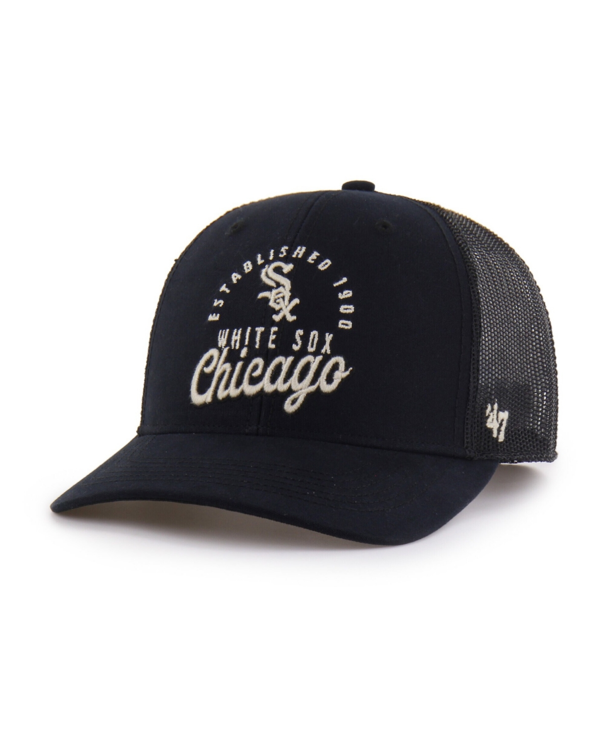 Click here for 47 Brand Mens Black Chicago White Sox Pitstop Truc... prices