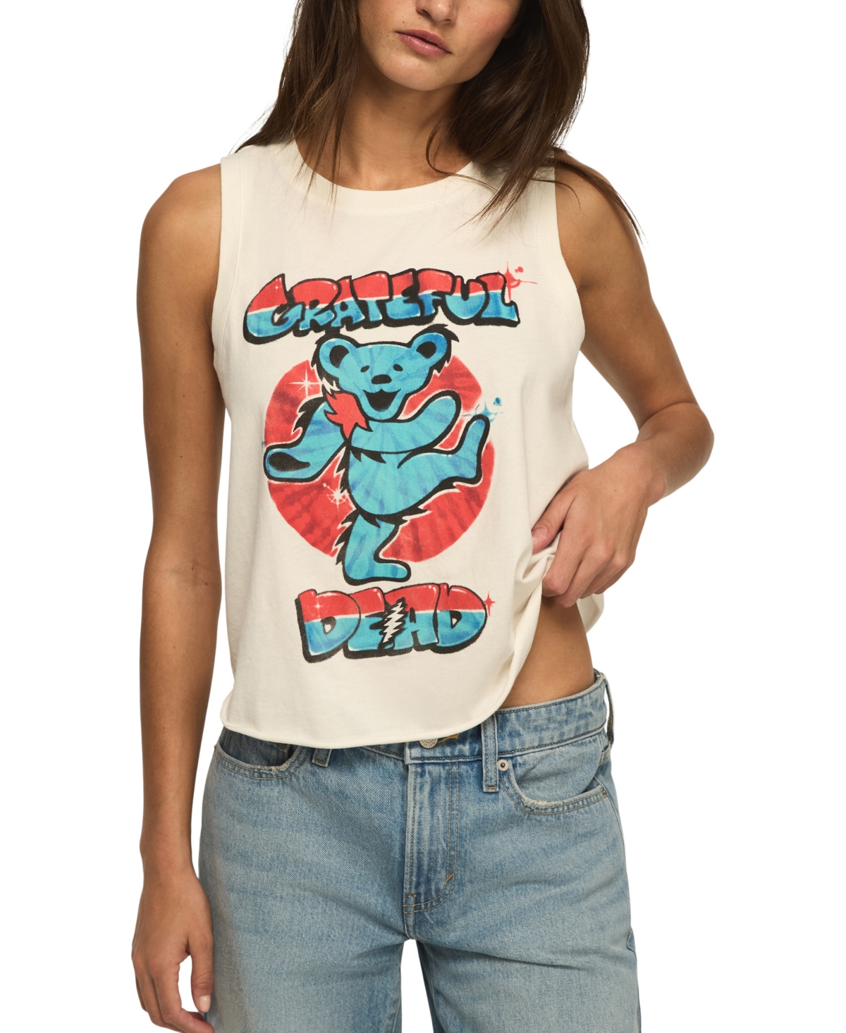 Click here for Lucky Brand Womens Grateful Dead Airbrush Muscle S... prices