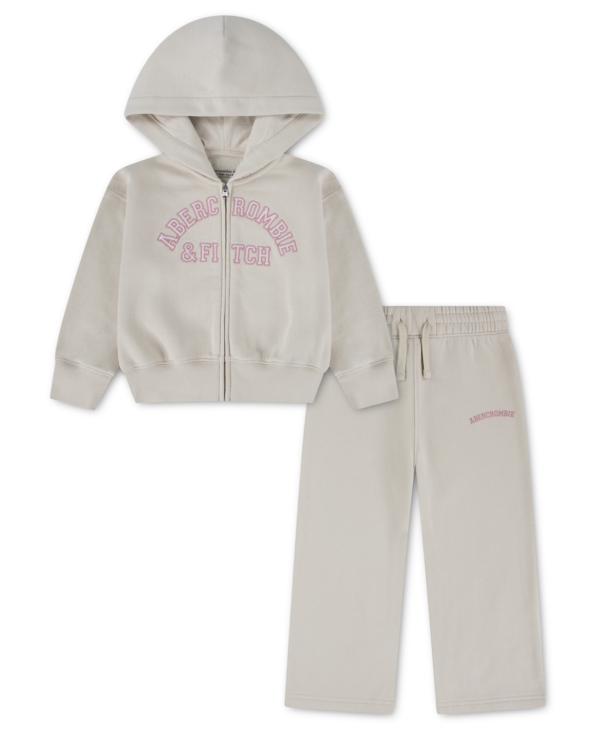 Click here for abercrombie kids Toddler Girls 2T-5T Logo Full-Zip... prices