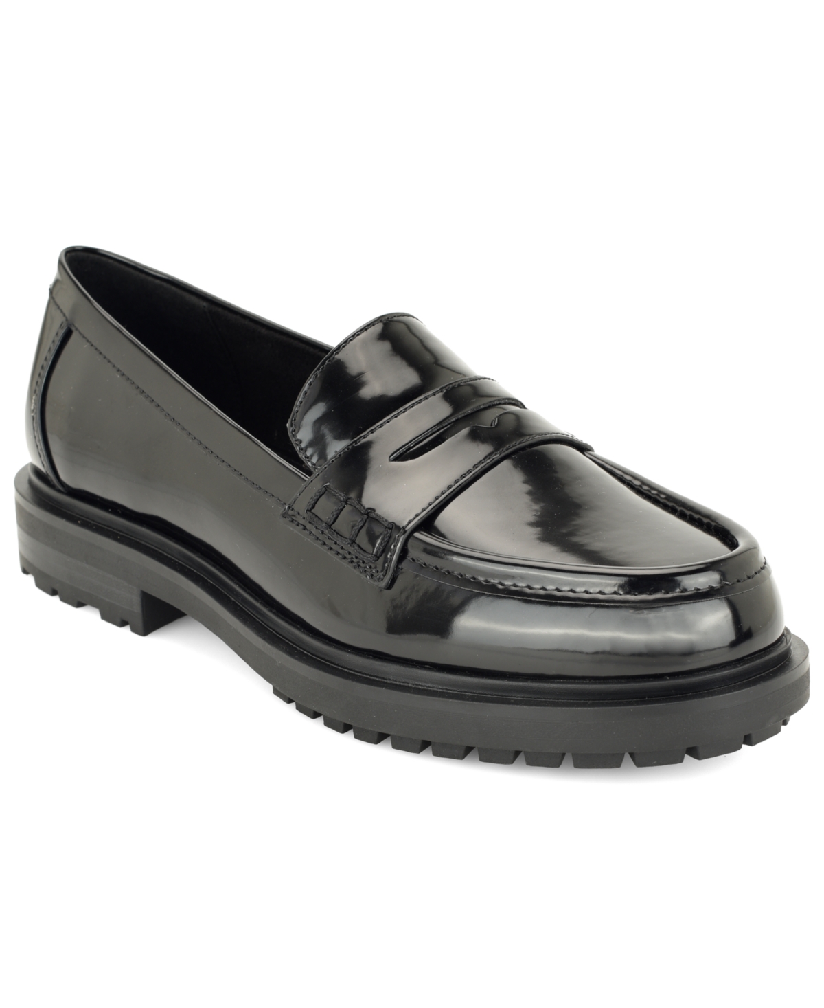 Click here for Nine West Womens Teven Slip-On Lug Sole Penny Loaf... prices