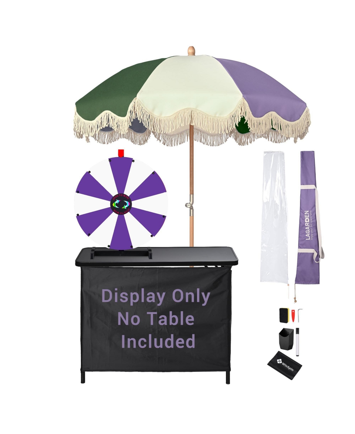 Click here for WinSpin 24 Prize Wheel Tabletop with Palm Springs... prices