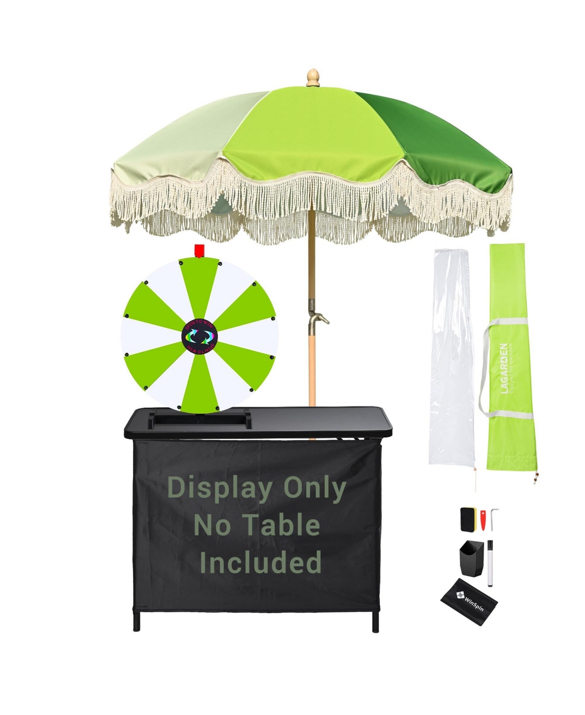 Click here for WinSpin 24 Modular Prize Wheel Tabletop with Palm... prices
