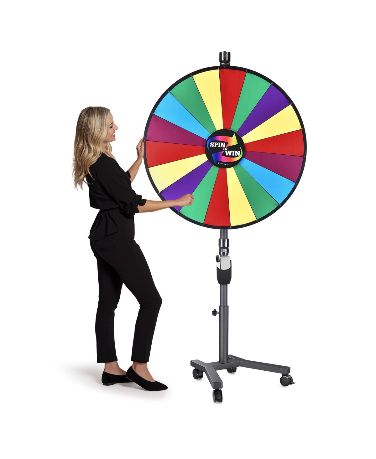 Click here for WinSpin 36 3in1 Prize Wheel with Mobile Base Spinn... prices