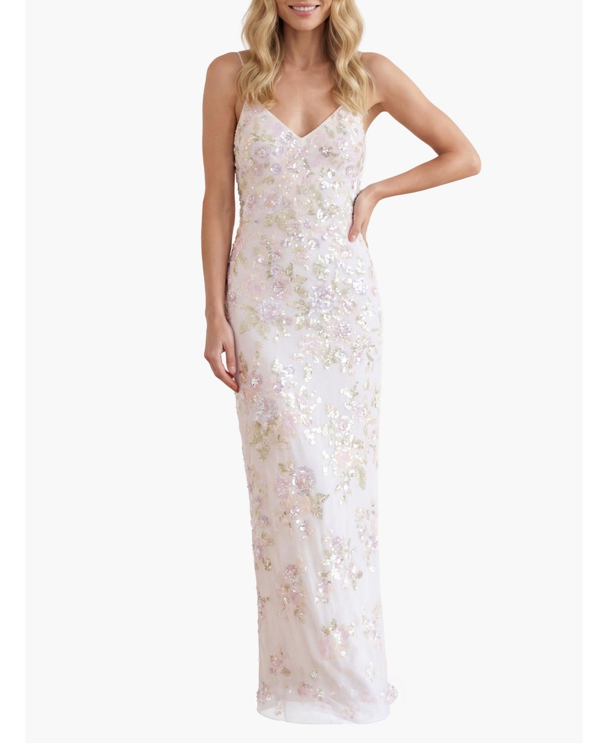 Click here for Needle & Thread Womens Sequin Paradise Georgette C... prices
