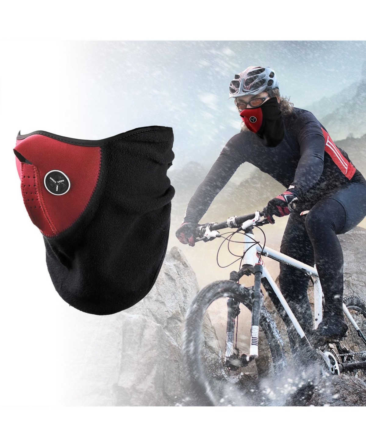 Click here for Zeny Half Face Mask Breathable Windproof Dustproof... prices