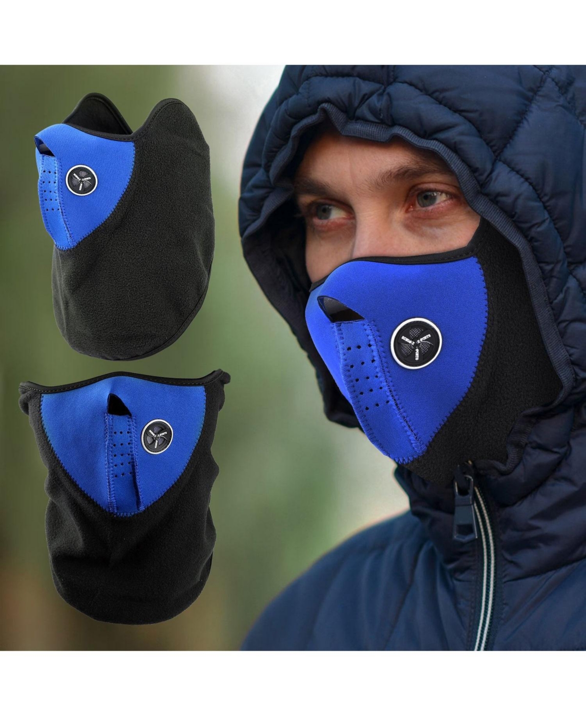 Click here for Zeny Half Face Mask Breathable Windproof Dustproof... prices