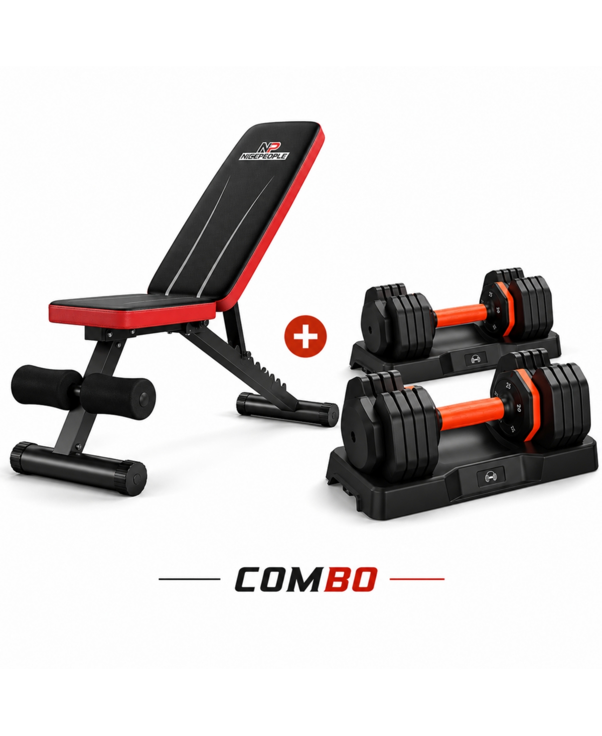 Click here for Fed Fitness Adjustable Weight Bench and Dumbbell S... prices