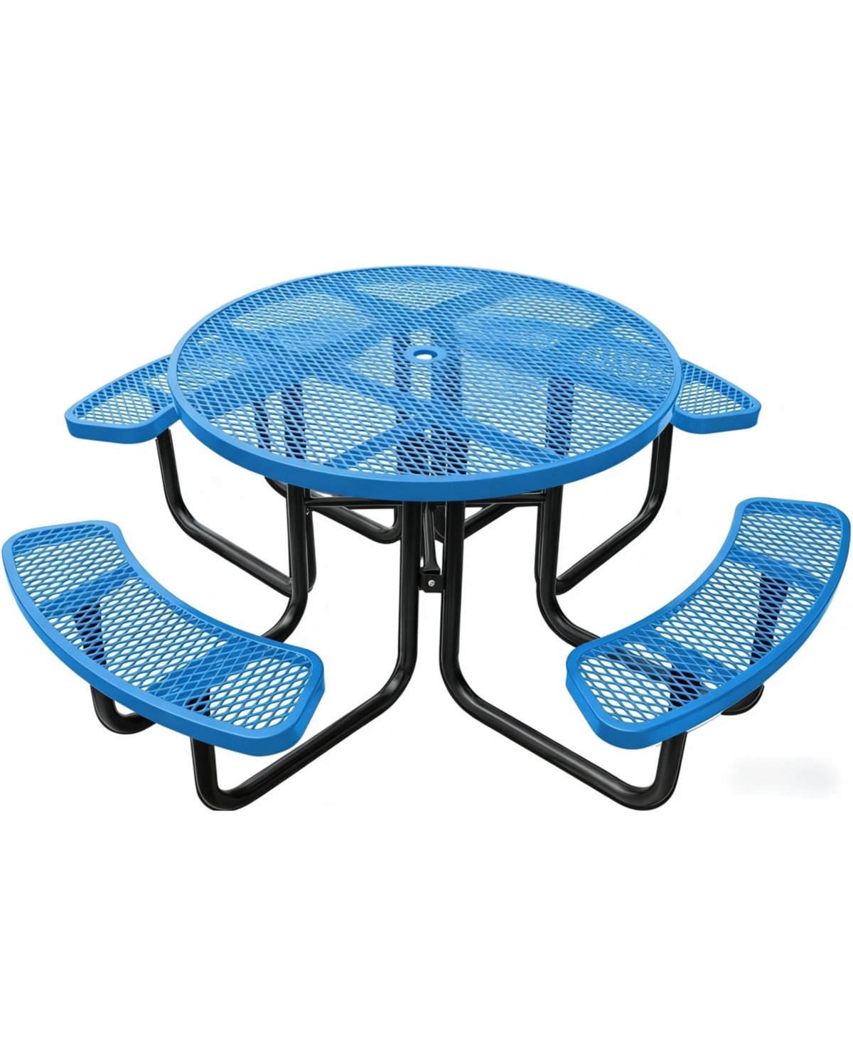 Click here for homfan Heavy Duty Metal Picnic Tables with Umbrell... prices