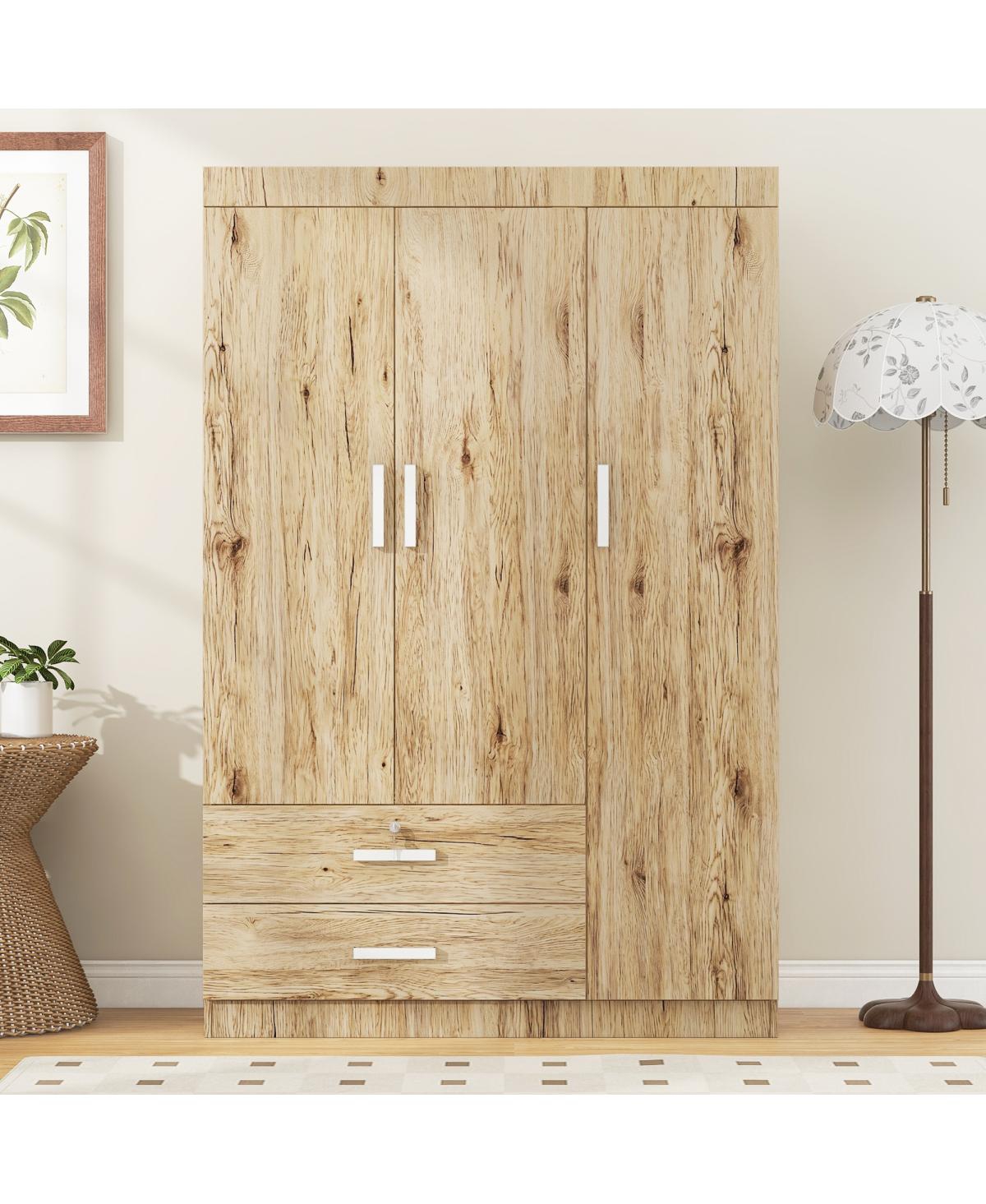 Click here for Streamdale Furniture 3-Door Storage Armoire with 2... prices