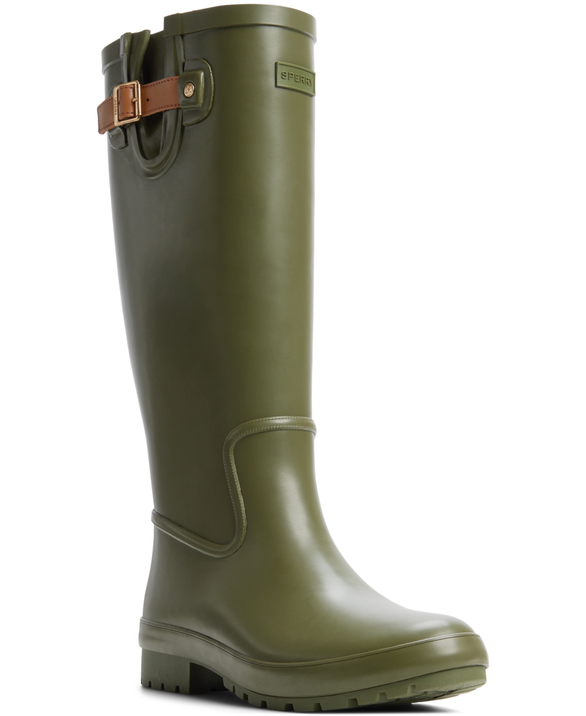 Click here for Sperry Womens Drizzle 2.0 Knee High Pull-On Rain B... prices