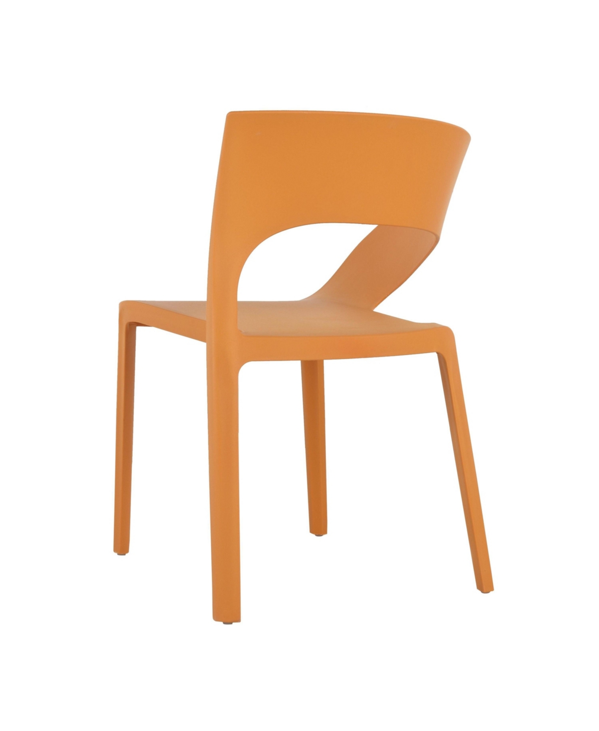 Click here for Mondawe Set of 4 Polypropylene Single Side Chair -... prices