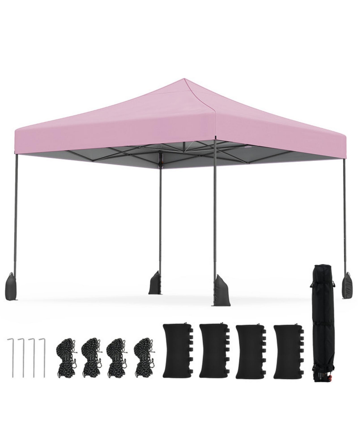 Click here for Gouun 9.5 x 9.5 Feet Pop Up Canopy Tent with Adjus... prices