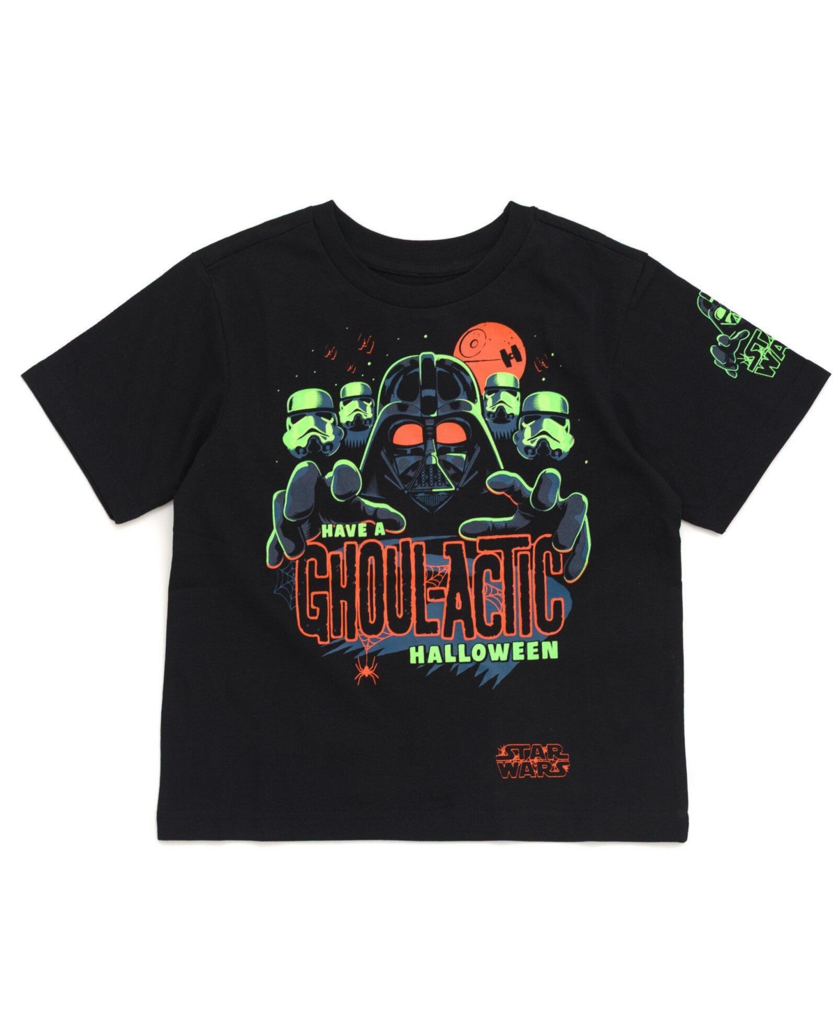 Click here for Star Wars Boys (5-12) Holiday T-Shirt - Vader blac... prices