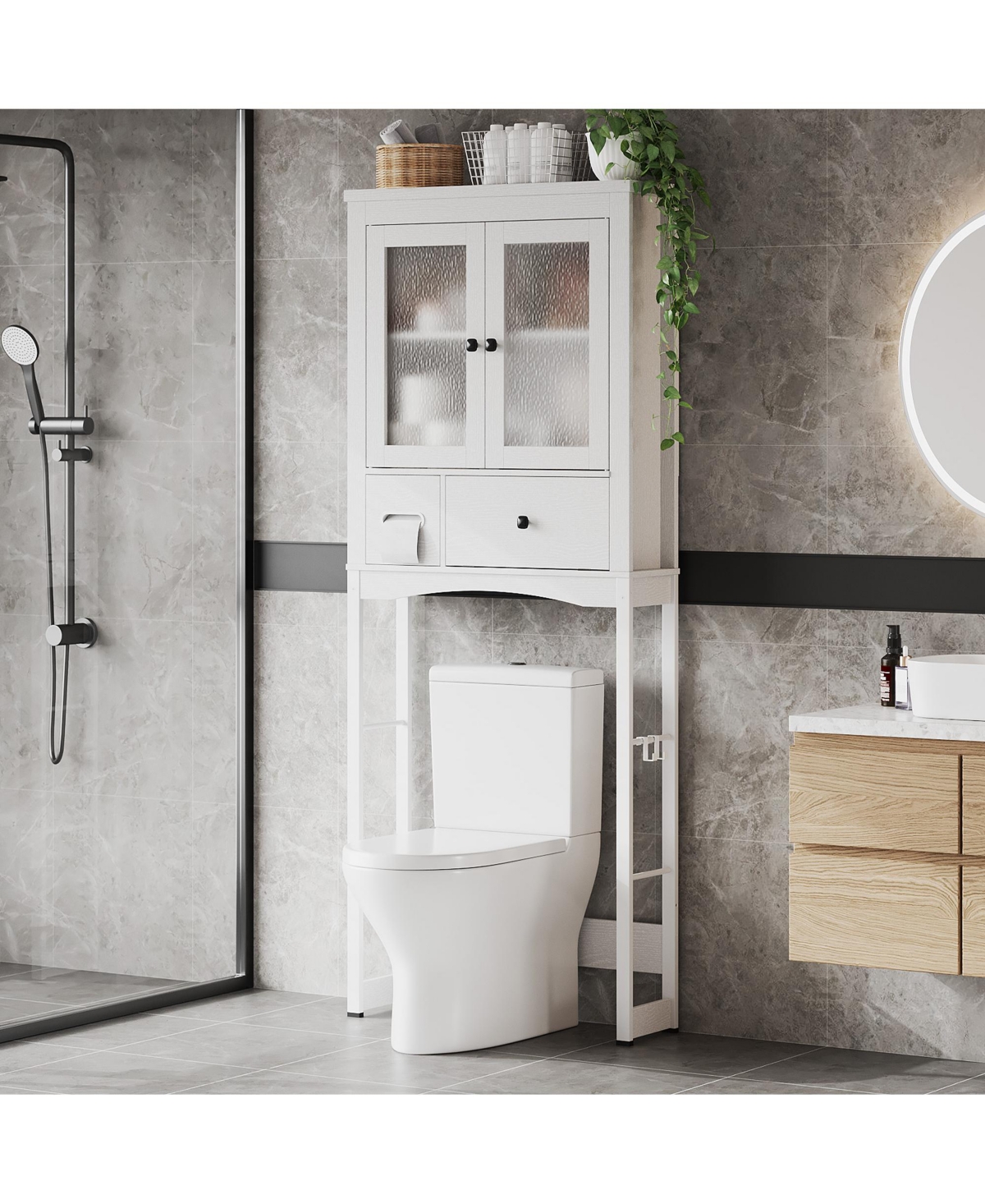 Click here for gaomon Over-The-Toilet Storage Rack  Vintage Bathr... prices