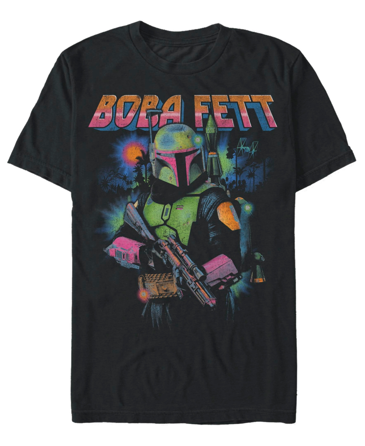 Click here for Fifth Sun MensÂ Star Wars Mandalorian Bobba Glow T... prices