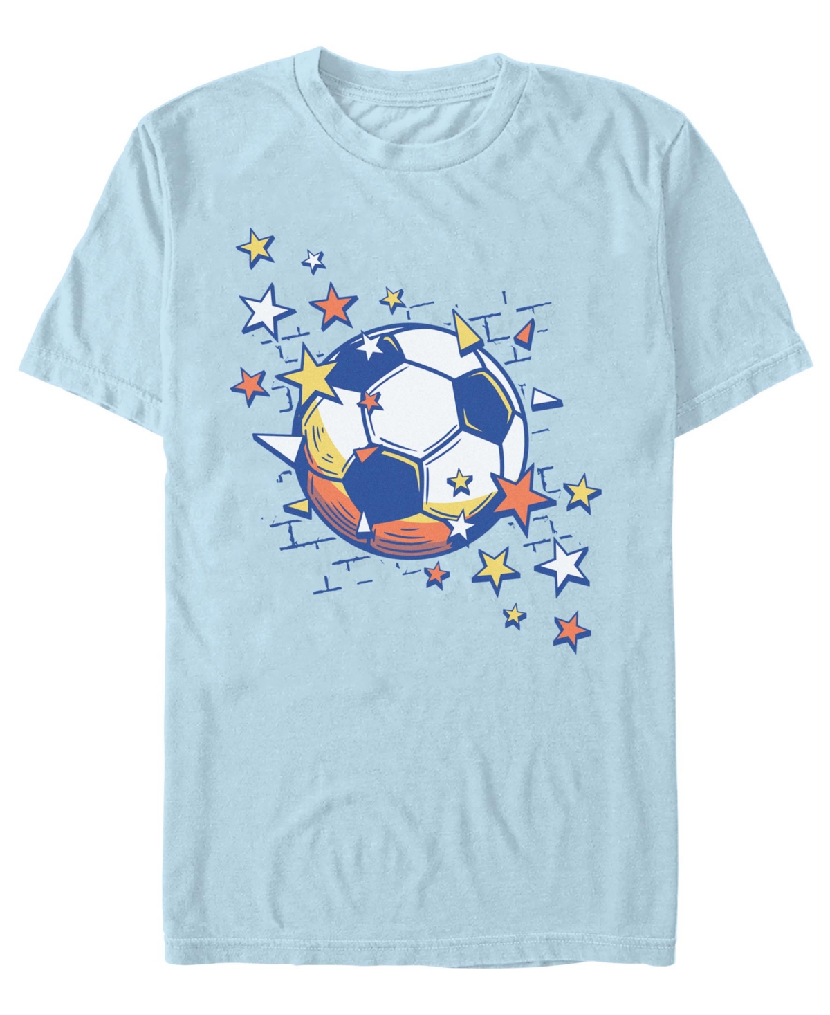 Click here for Fifth Sun Mens Soccer Ball Graphic T-Shirt - Light... prices