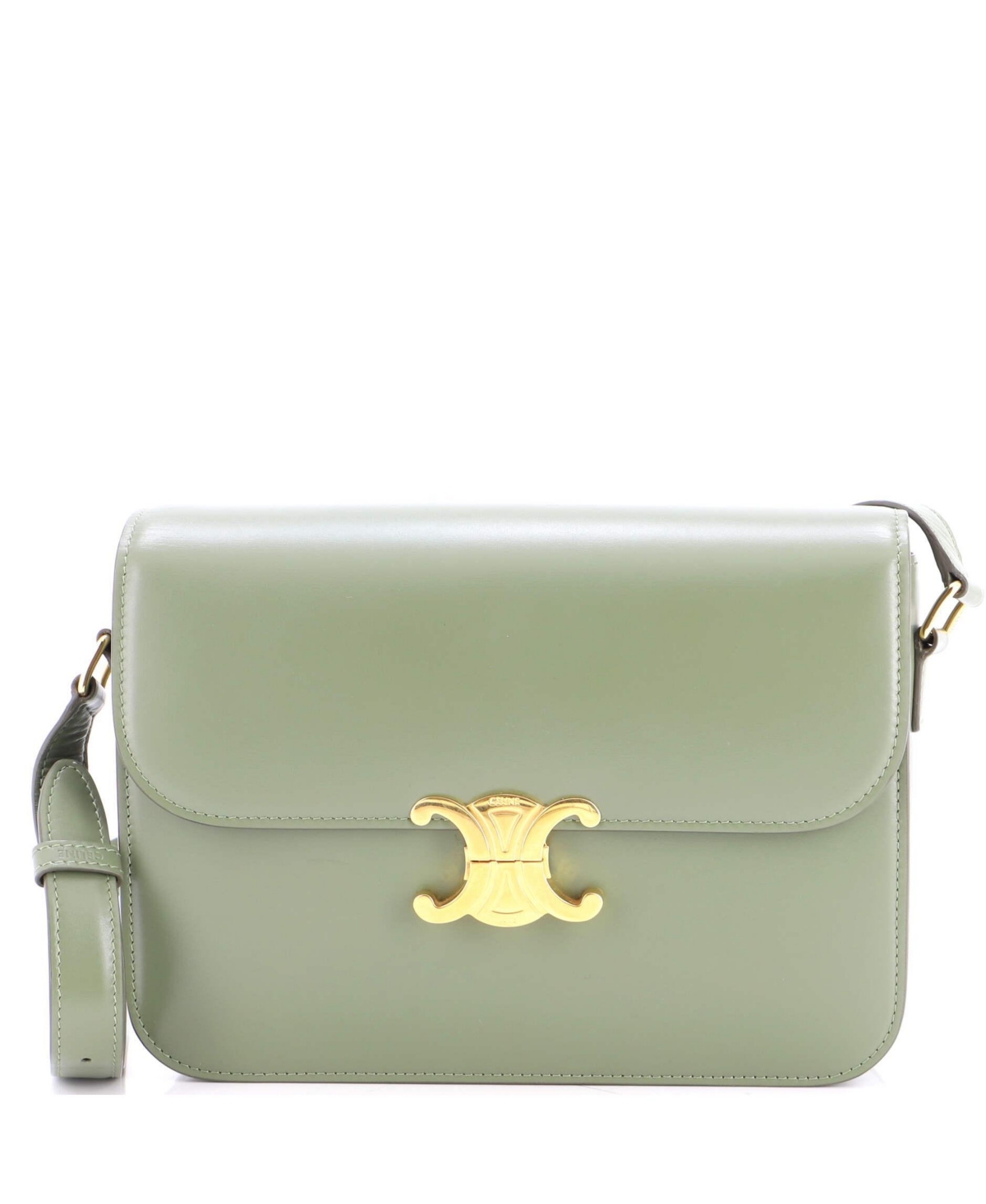 Click here for Pre-Owned Celine Large Triomphe Shoulder Bag Smoot... prices