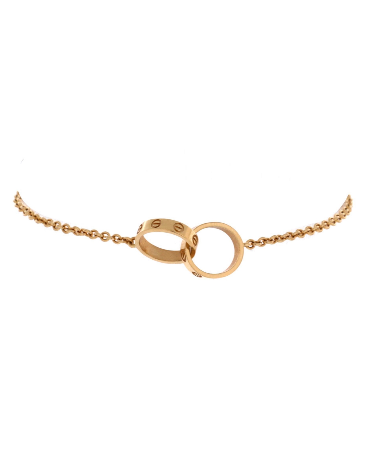 Click here for Pre-Owned Cartier Love Interlocking Bracelet - 18k... prices