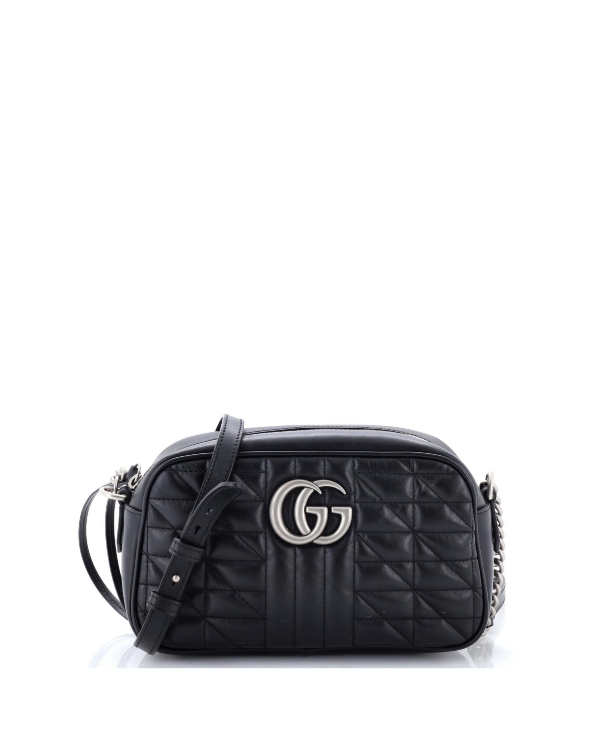 Click here for Pre-Owned Gucci Small Gg Marmont Shoulder Bag Mixe... prices