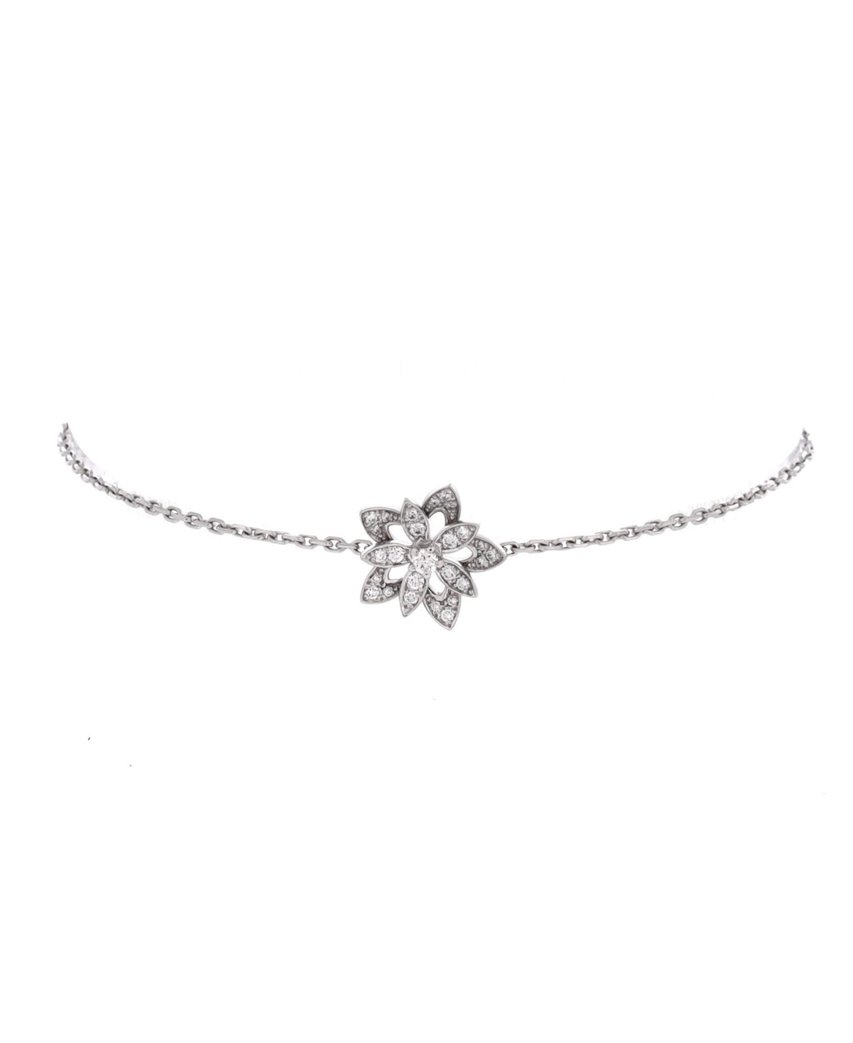 Click here for Pre-Owned Van Cleef & Arpels Lotus Openwork Bracel... prices