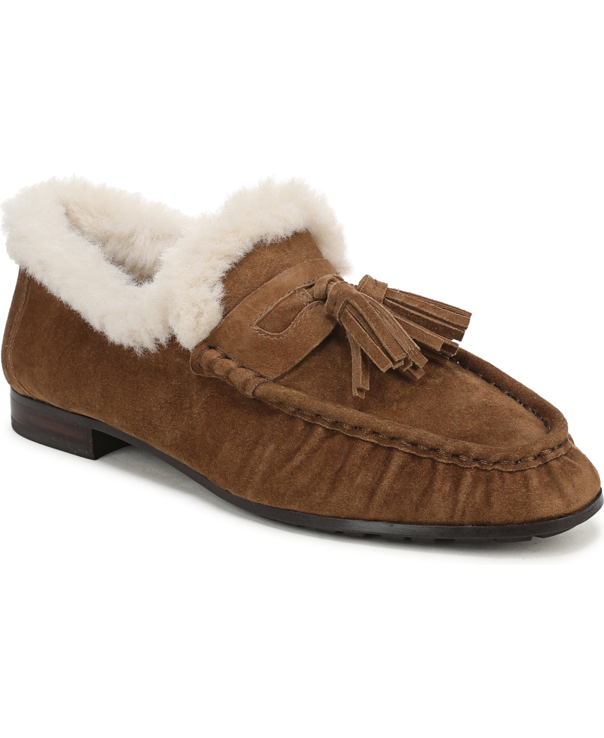 Click here for Sam Edelman Womens Lana Fur Tassel Slip-On Loafers... prices