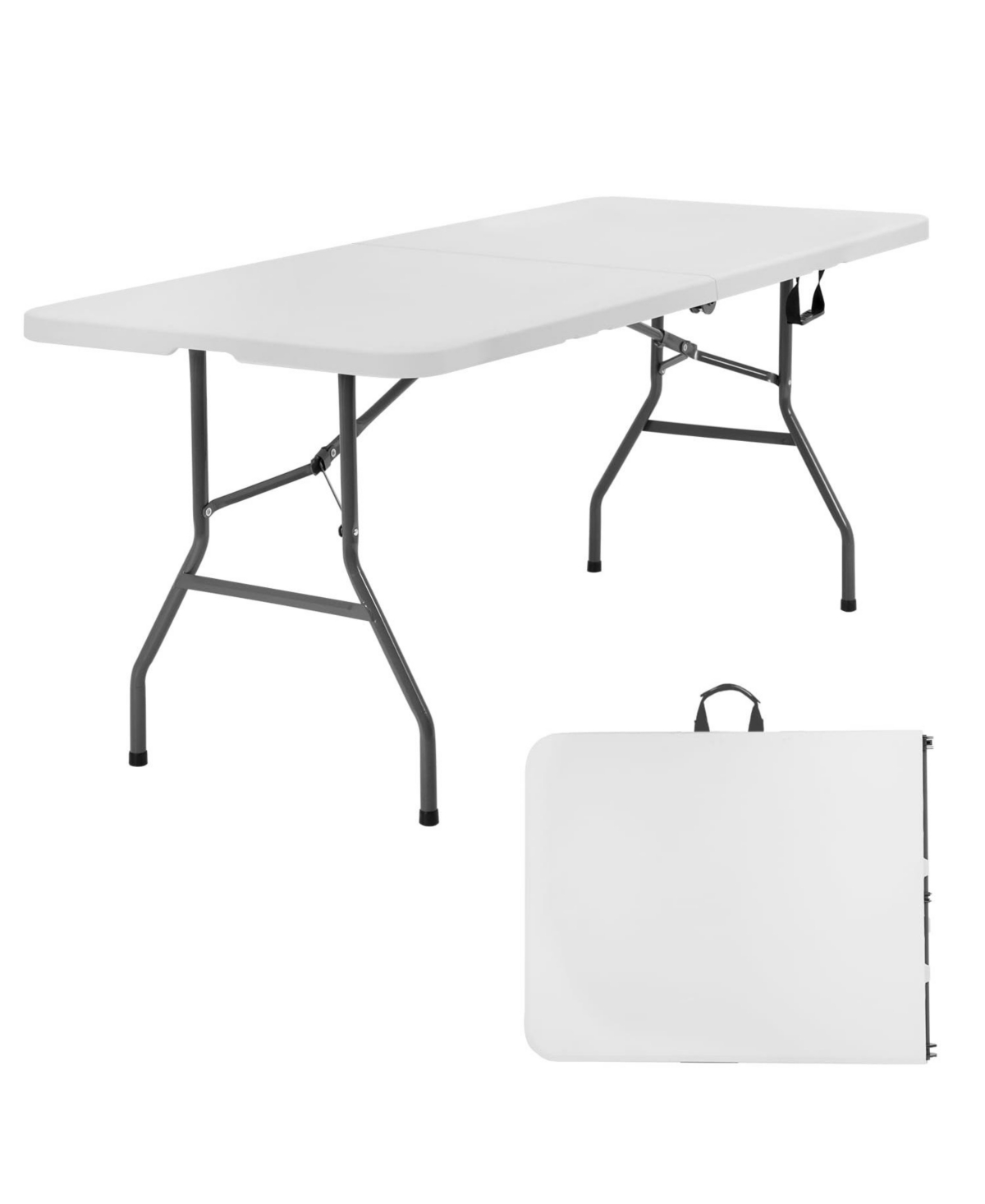 Click here for Aofar 6 Feet Folding Table Portable Plastic Steel... prices