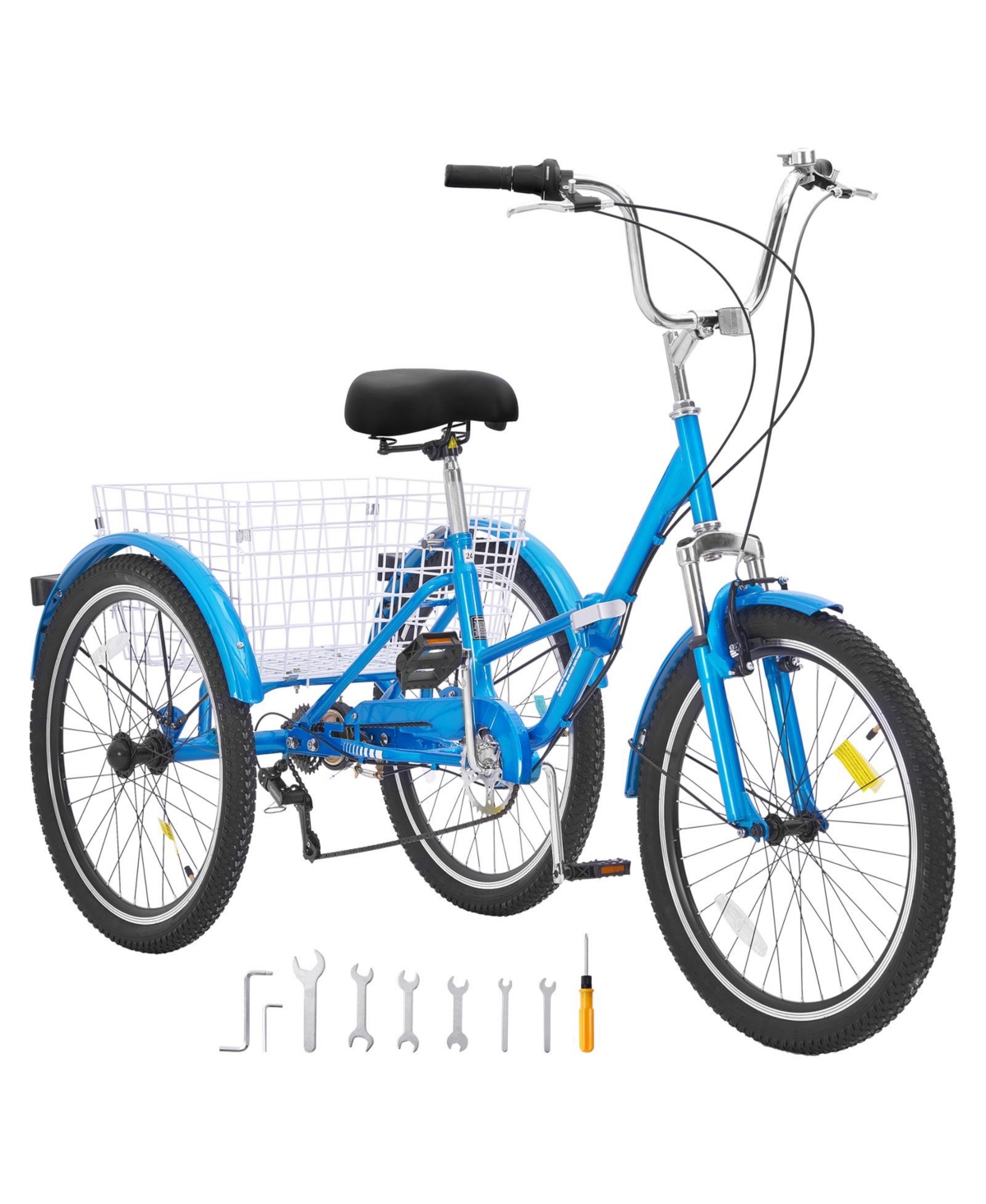 Click here for Vevor Folding Adult Tricycle 7-Speed Adult 3 Wheel... prices