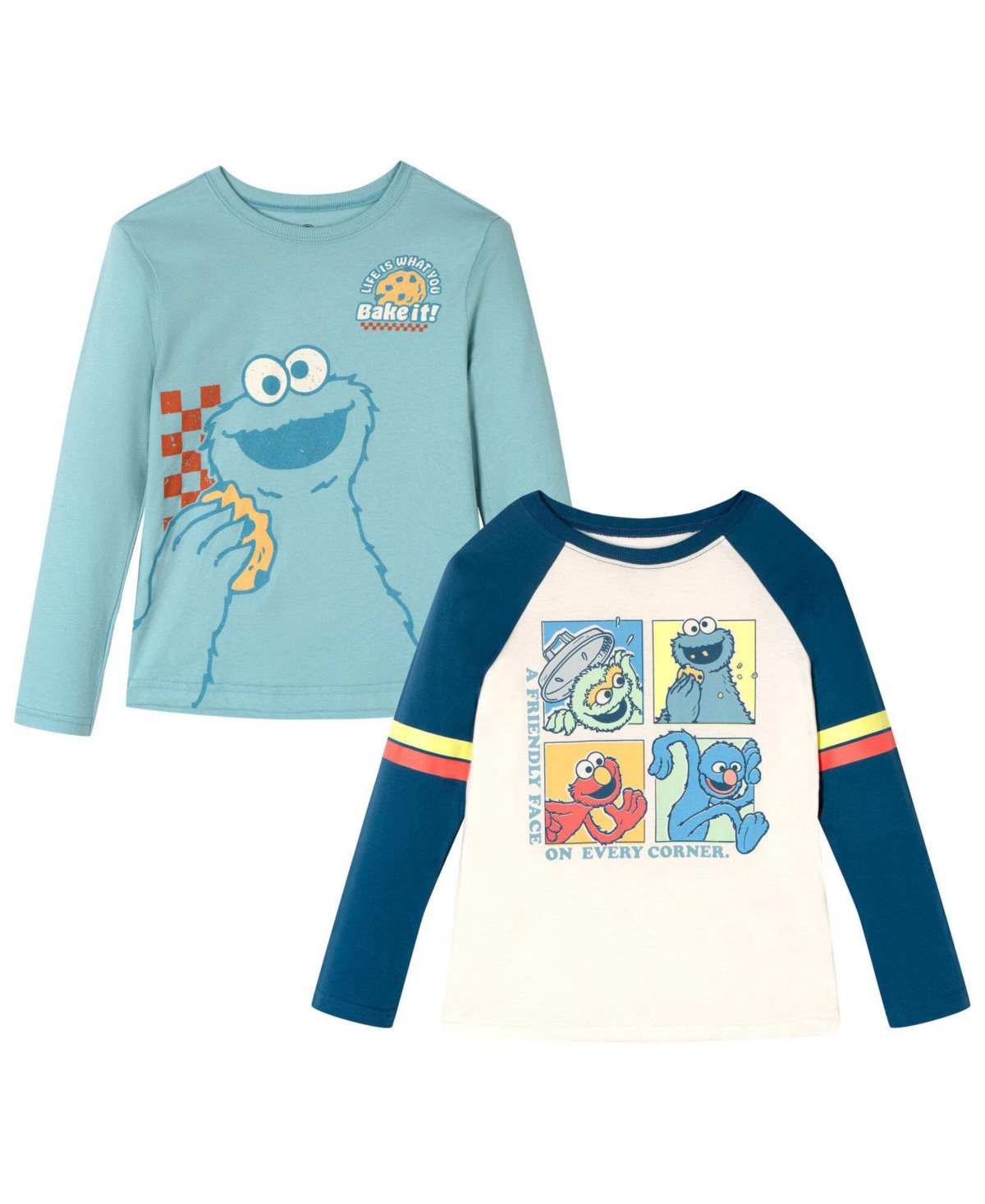Click here for Sesame Street Toddler Boys 2-Piece Long Sleeve Tee... prices