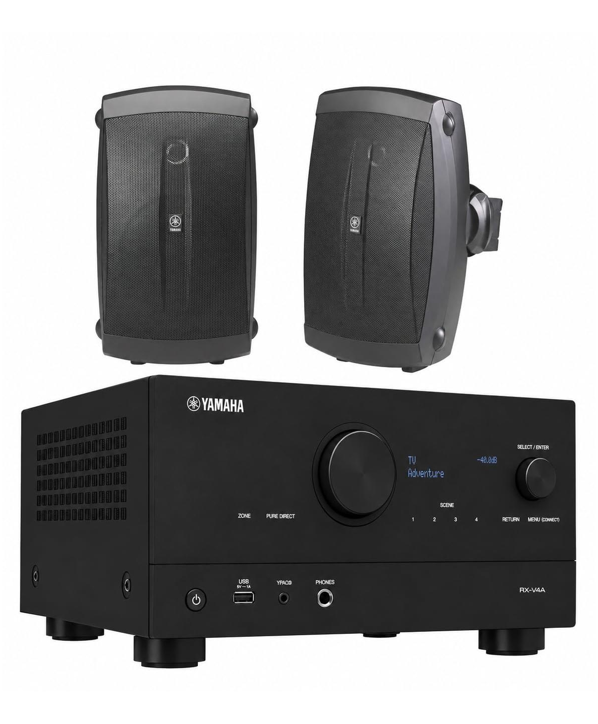 Click here for Yamaha Rx-V4A 5.2-Channel 80W Av Receiver with Spe... prices