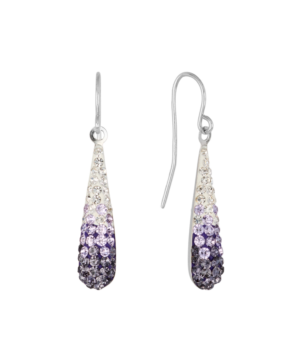 Click here for Macys Crystal Pave Gradation Teardrop Drop Earring... prices