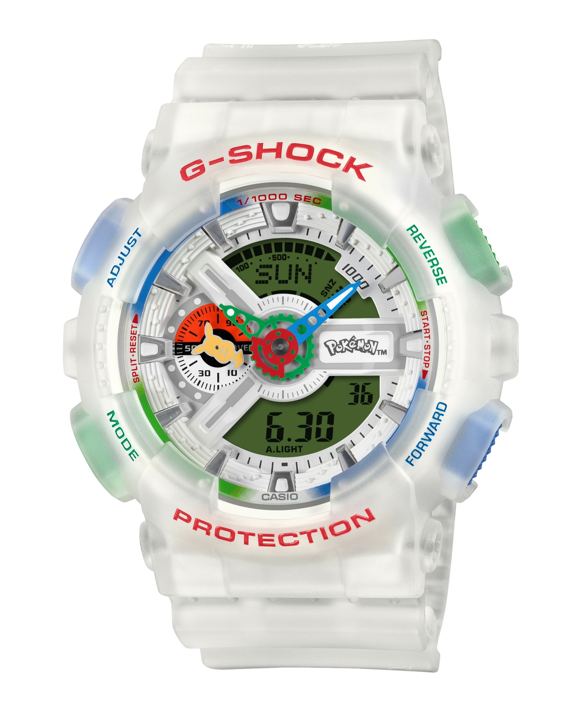 Click here for G-Shock Mens Pokemon Limited Edition White Resin A... prices