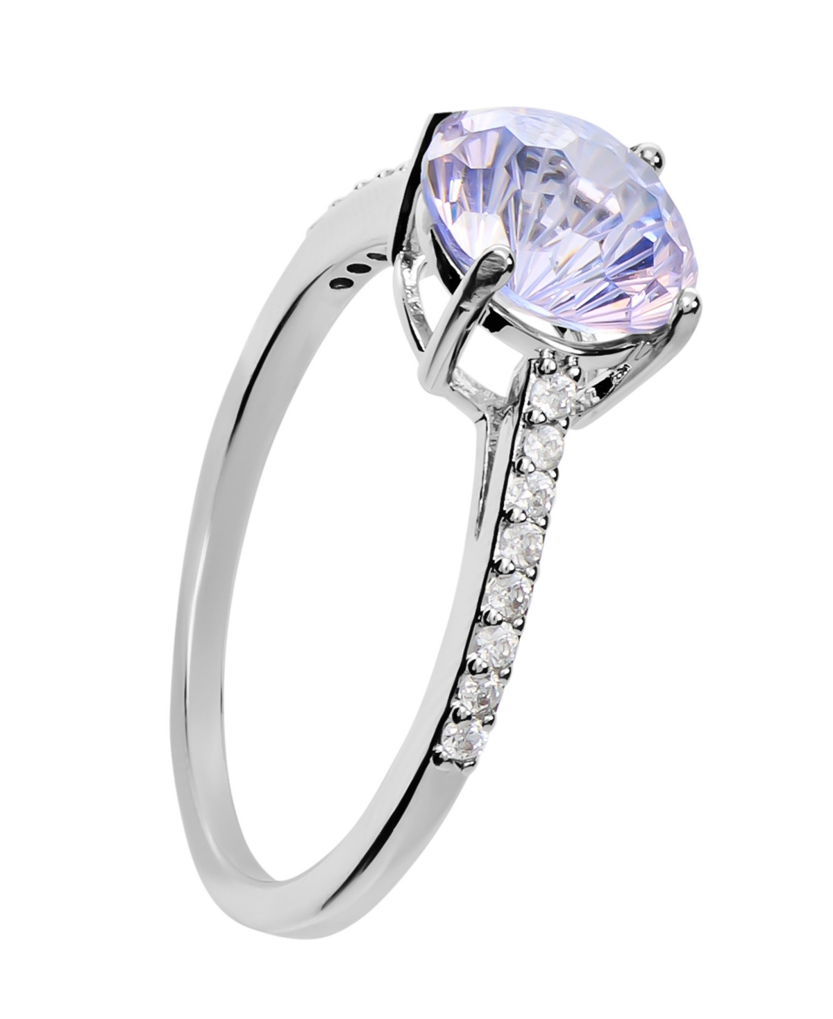 Click here for Macys Sterling Silver Starlight Cubic Zirconia Rin... prices