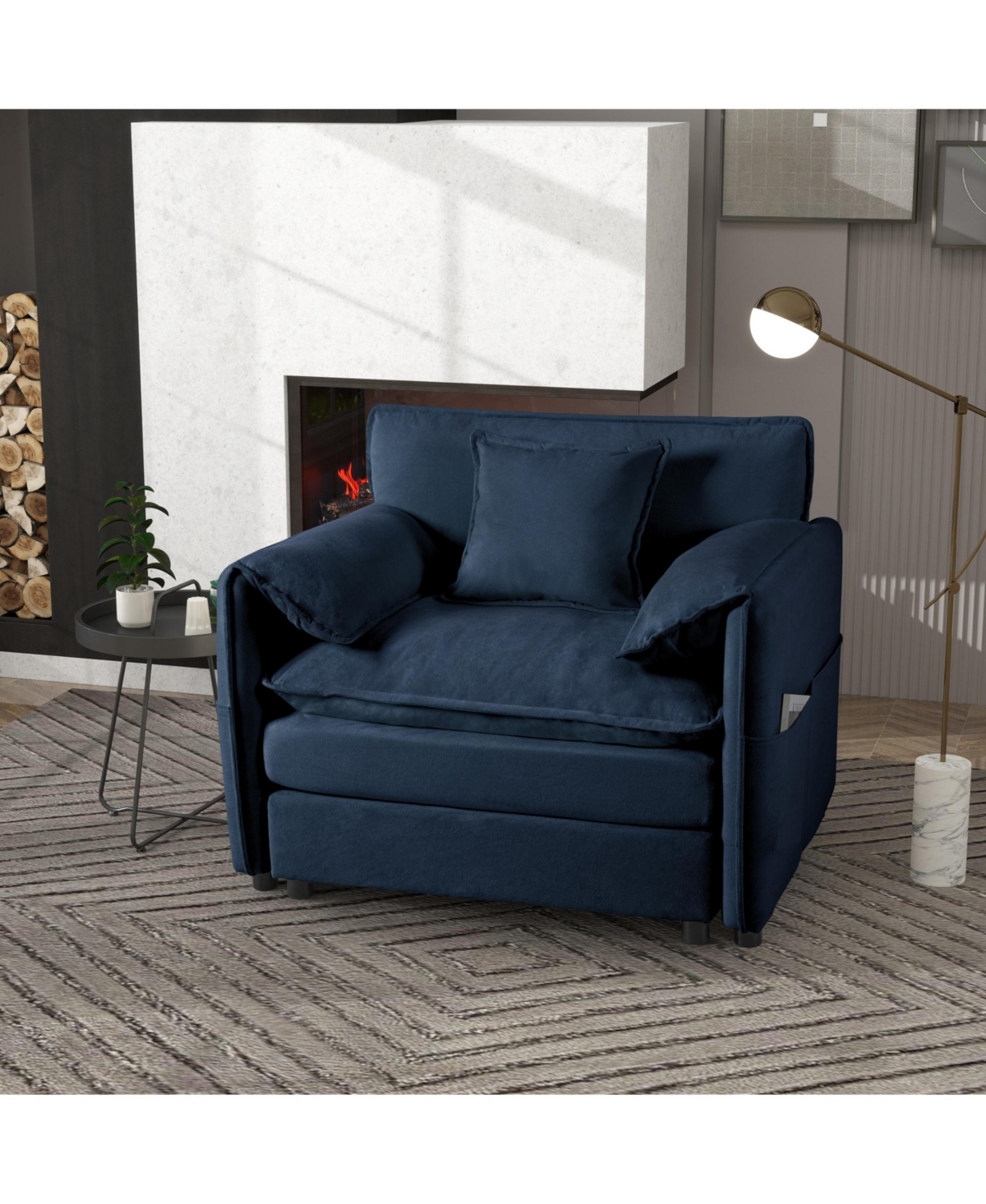 Click here for Clihome Oversized 41.73 Sofa Chair  Modern Upholst... prices