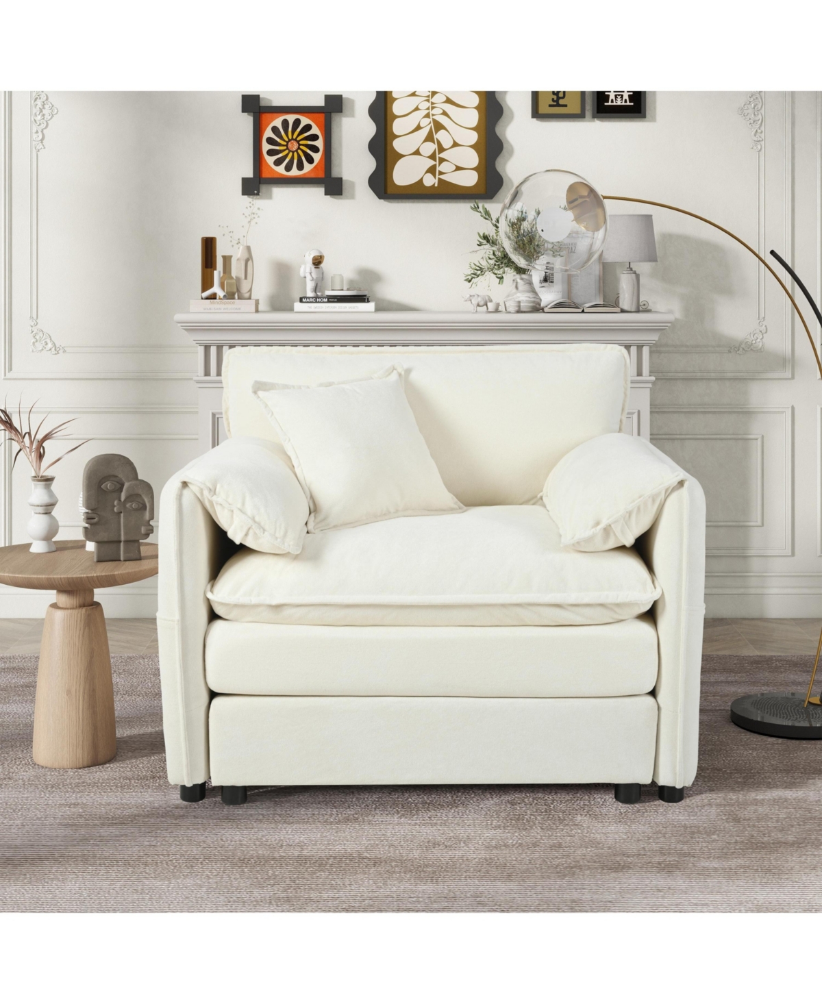 Click here for Clihome Oversized 41.73 Sofa Chair  Modern Upholst... prices