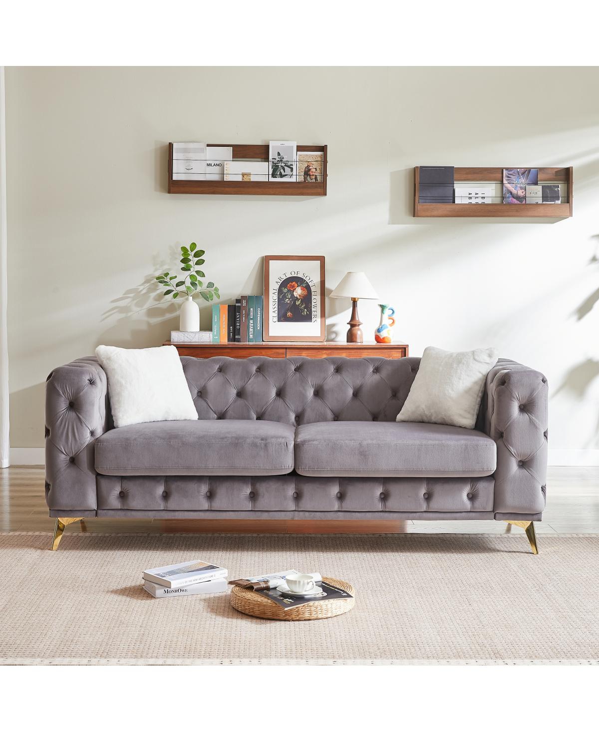 Click here for Streamdale Furniture Classic Modern 82.5 Chesterfi... prices