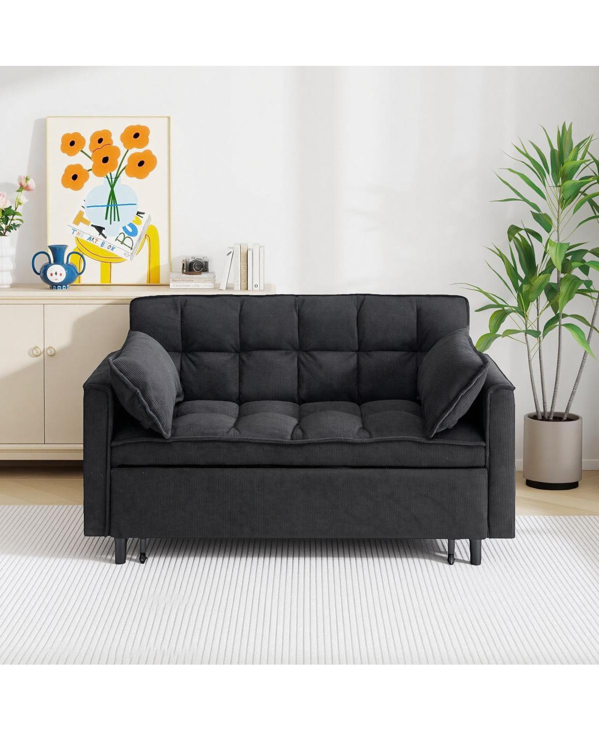 Click here for Streamdale Furniture 54.3 Corduroy Modular Sleeper... prices