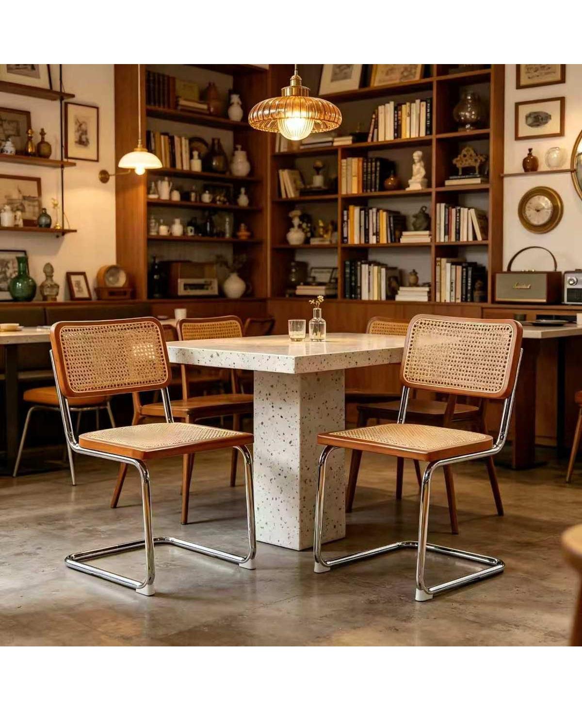 Click here for Streamdale Furniture Set of 2 Rattan Mid-Century M... prices