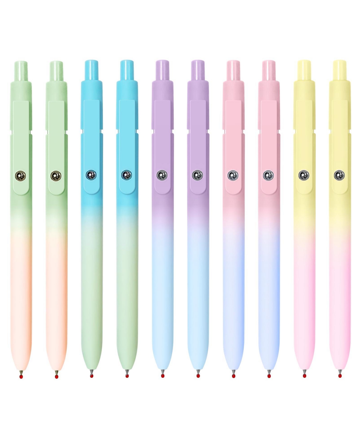 Click here for Danrong 10 Pack 0.5mm Fine Point Ink Gel Pens Soft... prices