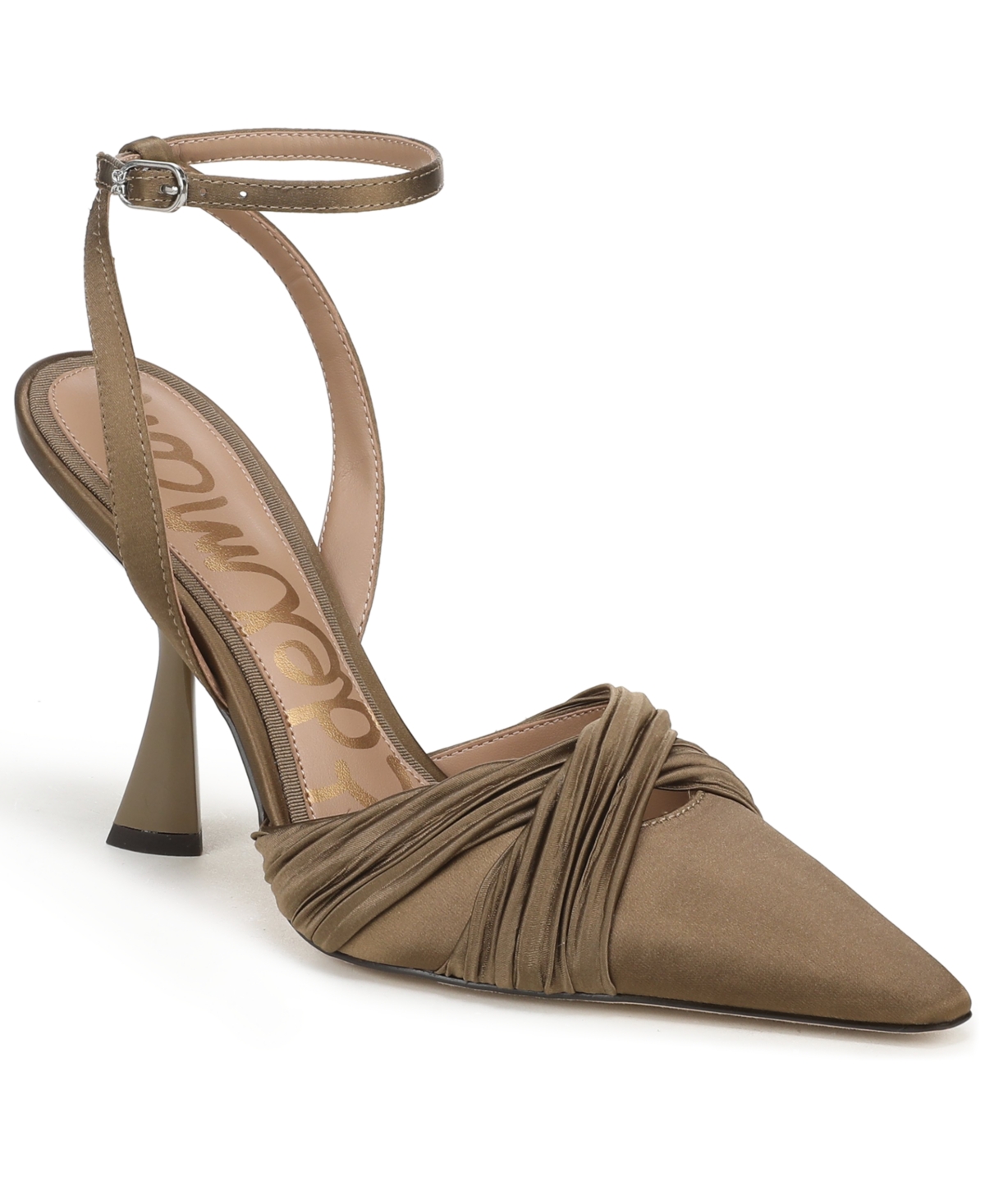 Click here for Sam Edelman Womens Patrice Ankle Strap Pumps - Dar... prices