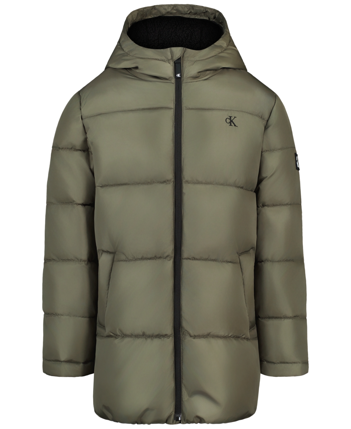 Click here for Calvin Klein Boys 8-20 Long-Sleeve Puffer Jacket -... prices